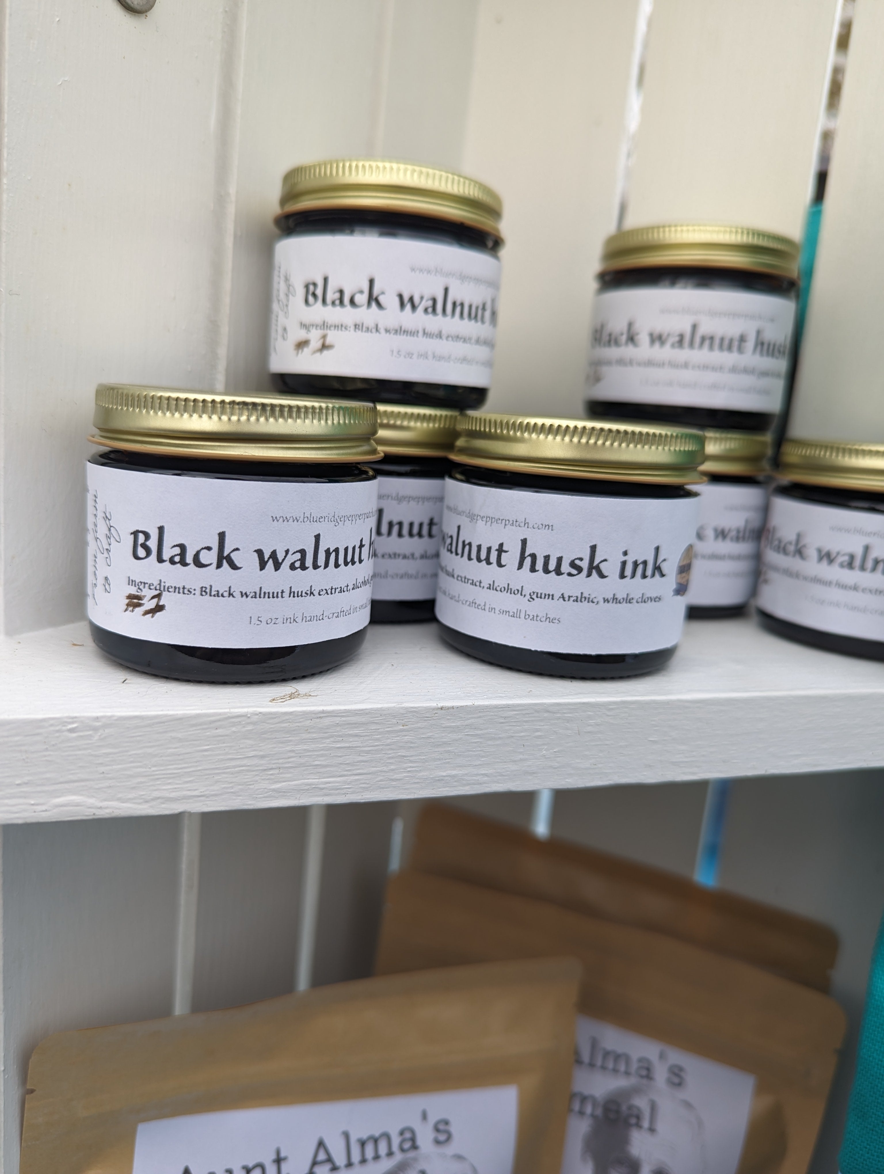 Black Walnut Husk Ink – Blue Ridge Pepper Patch