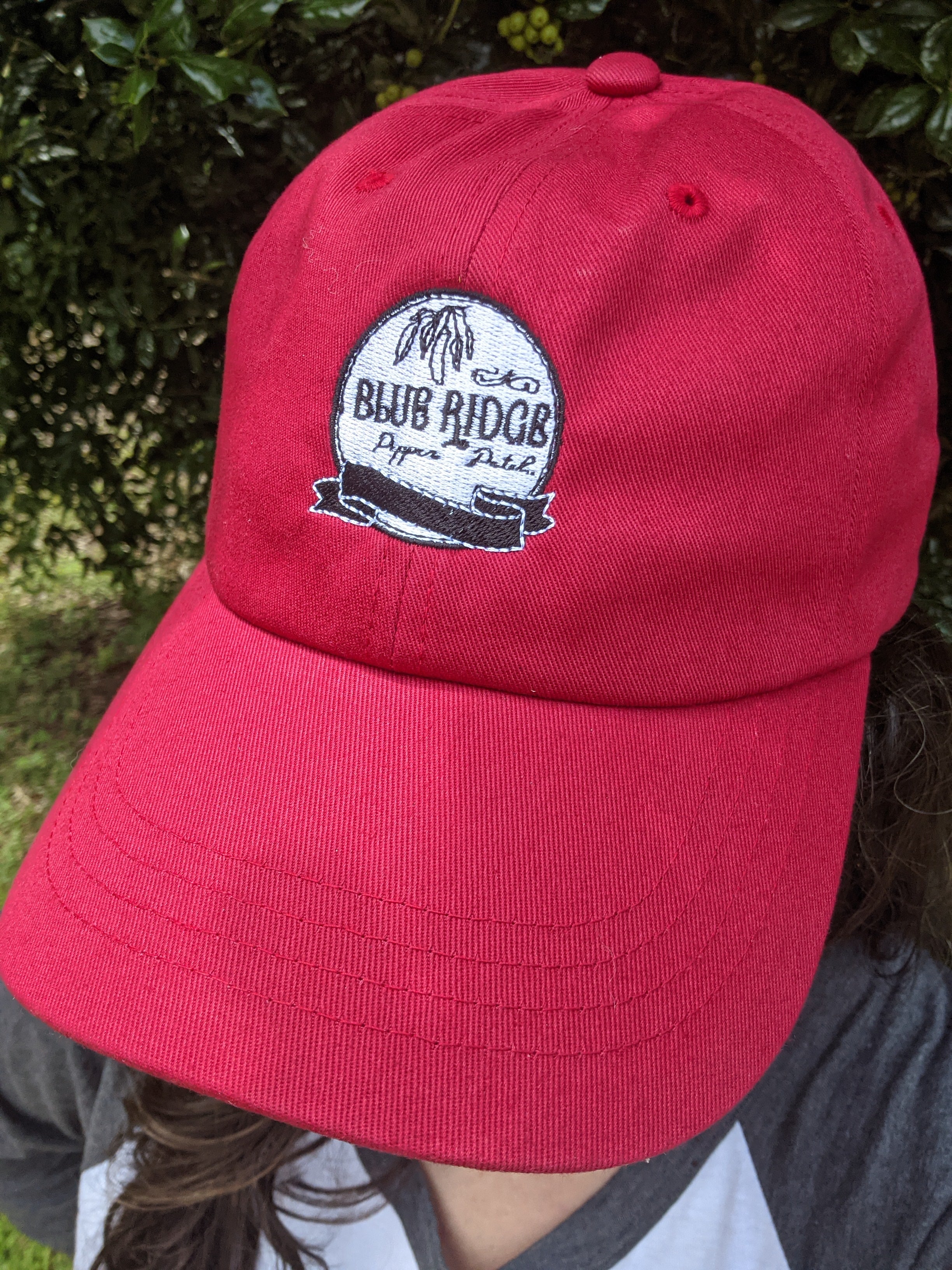 Embroidered hat – Blue Ridge Pepper Patch